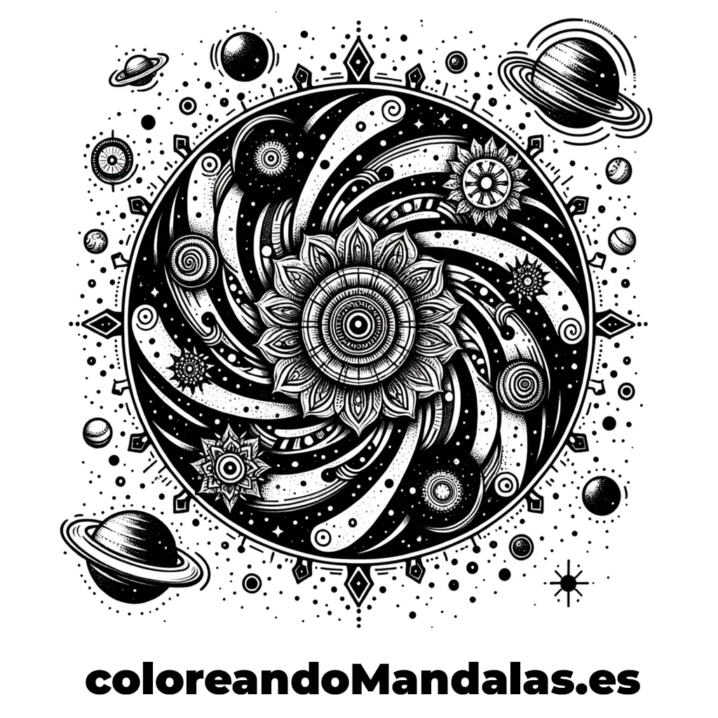 El significado oculto del mandala del universo: un viaje a través de la ...