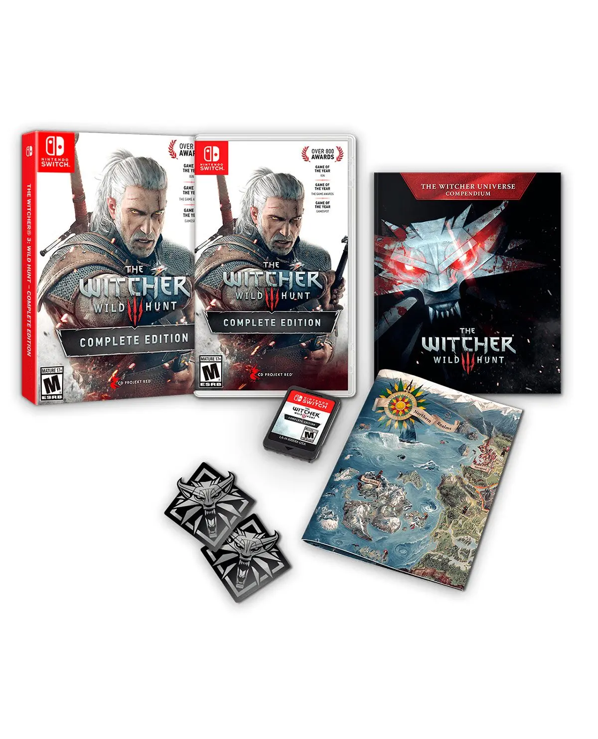 Compendio del universo de the witcher en nintendo switch: la ...